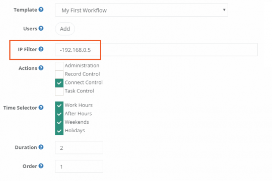 Workflow Binding Ip Filter Xton Technologies