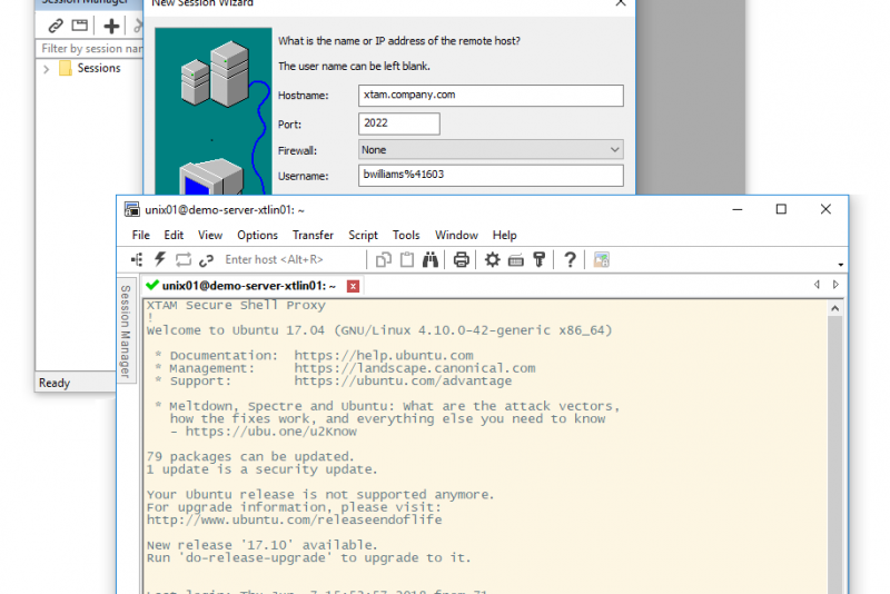 FAQ-XTAM-PAM-SSH-Connection-SecureCRT - Xton Technologies