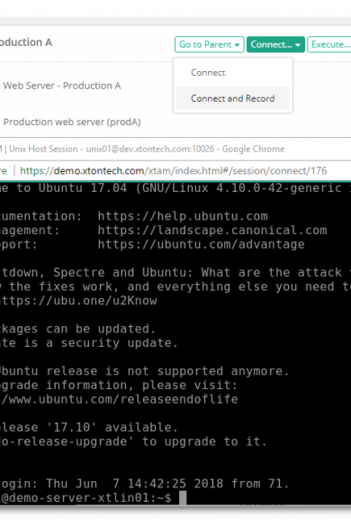 FAQ-XTAM-SSH-Connection-Browser - Xton Technologies