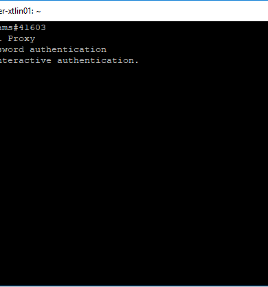 FAQ-XTAM-SSH-PuTTY-Password - Xton Technologies