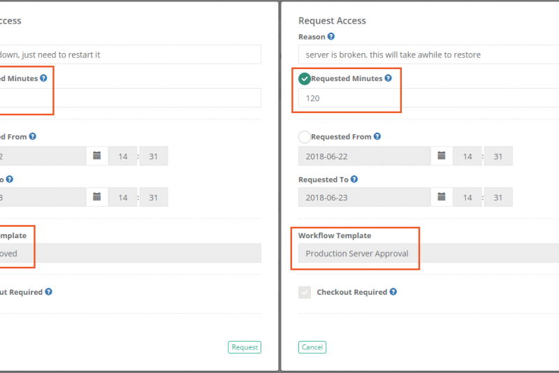 Workflow Binding Duration Request Access Example Xton Technologies