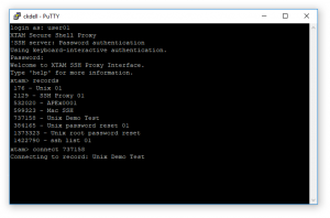 XTAM-SSH-Proxy-Interface-Connect-Command - Xton Technologies