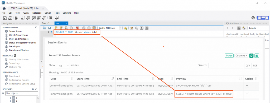 Capture-SQL-Traffic-SSH-Tunnel-Example - Xton Technologies