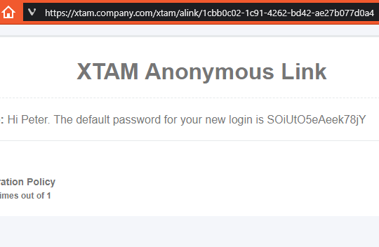 FAQ-Anonymous-Links-Generic-Link-URL - Xton Technologies