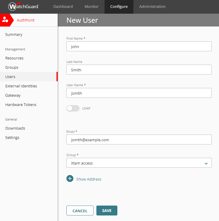 Xtam Authpoint Users New User Configuration Xton Technologies