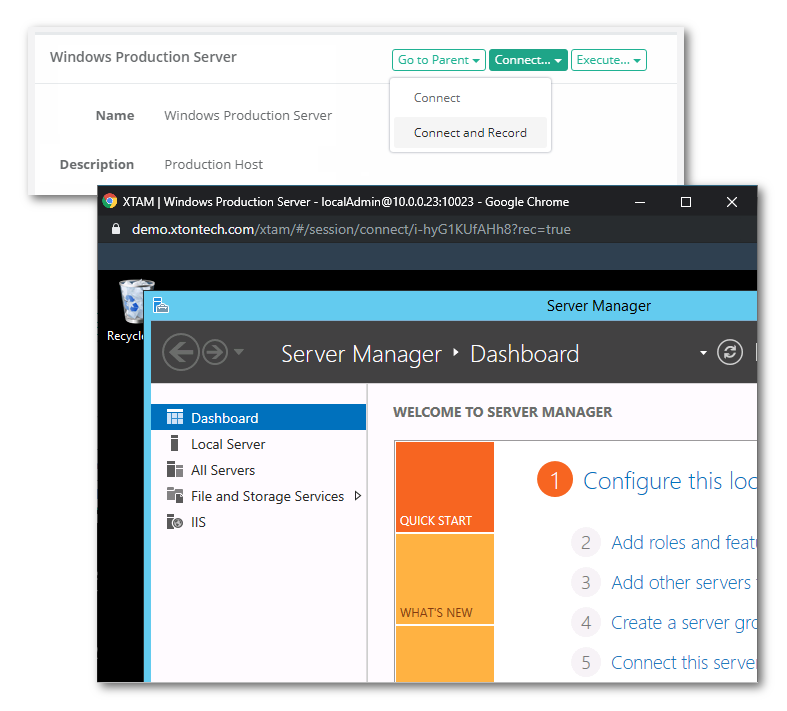 FAQ-XTAM-RDP-Connection-Browser - Xton Technologies