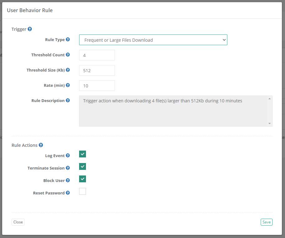 XTAM-Behavior-Profiles-Rule-Configuration - Xton Technologies