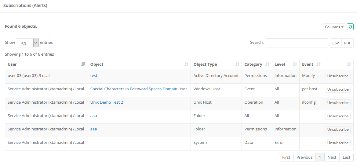 Subscriptions (Alerts) | Xton Technologies